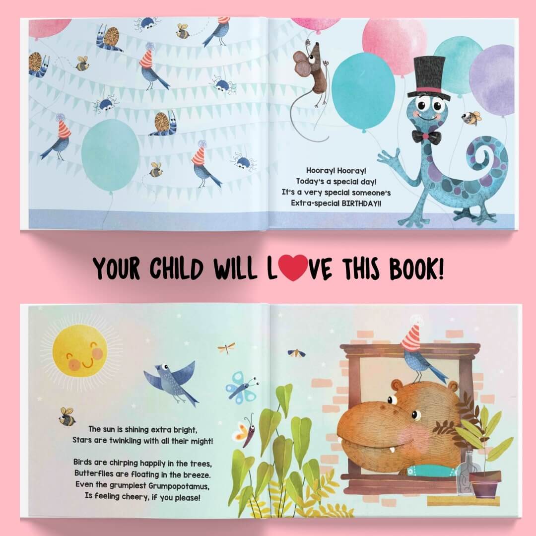 Personalized Book | My Happy Birthday Book - Caden Lane